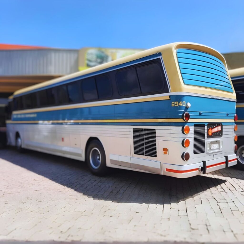 Ônibus CMA Flecha Azul IV – Scania K113 CL – Colecionador Restaurado ...