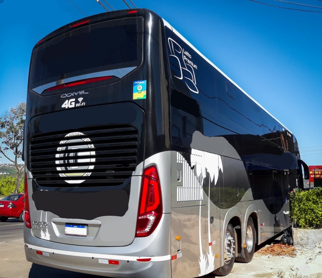 Ônibus Comil Campione Invictus DD Único Dono Só Turismo Seminovo Volvo ...
